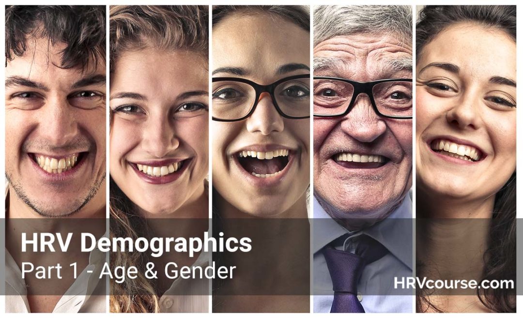 Normative HRV Scores by Age and Gender [Heart Rate Variability Chart]