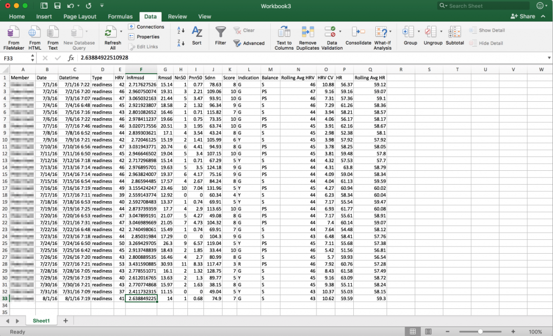 Import Formatting For Your Team Dashboard Export Csv File Elite Hrv Knowledge Base